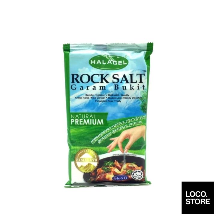Halagel Premium Rock Salt 400g | Lazada