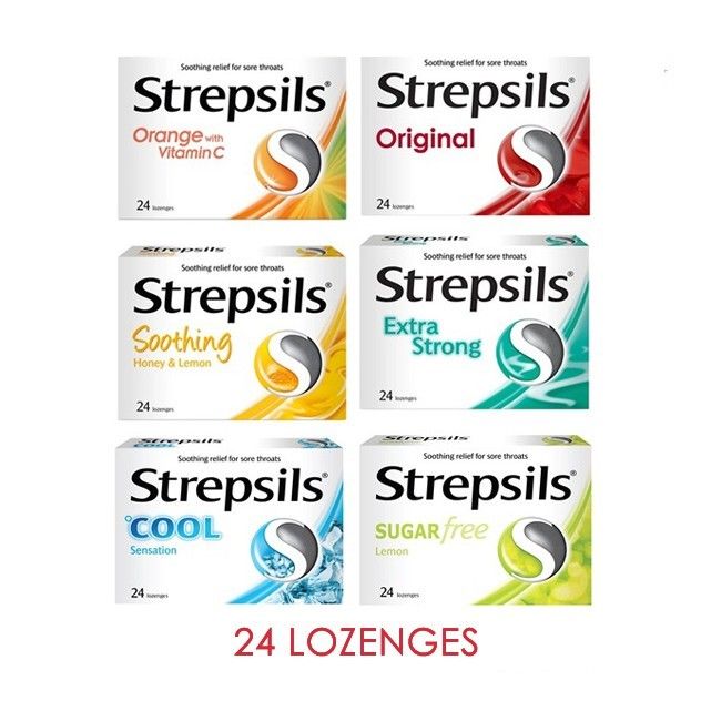 Strepsils Lozenges 24's Assorted | Lazada