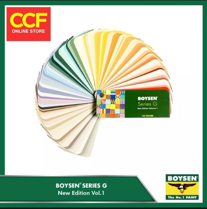 Boysen Colorizer Series G Color Chart 135 Page of Colors | Lazada PH