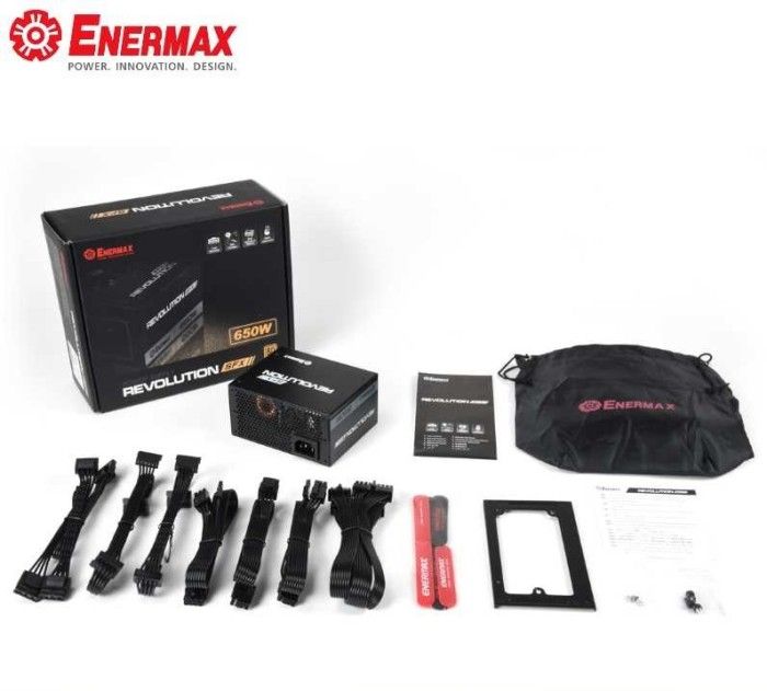 ENERMAX REVOLUTION SFX 650W | PSU 650W 80+ GOLD FULLY MODULAR SFX ...