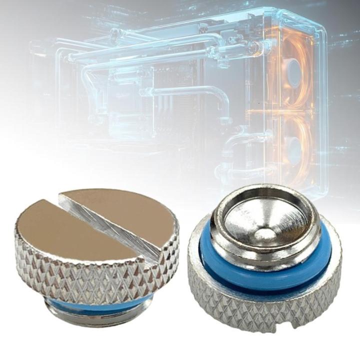 Water Cooling System Stoppers G1/4 Thread Port Seal Fittings Connectors ...