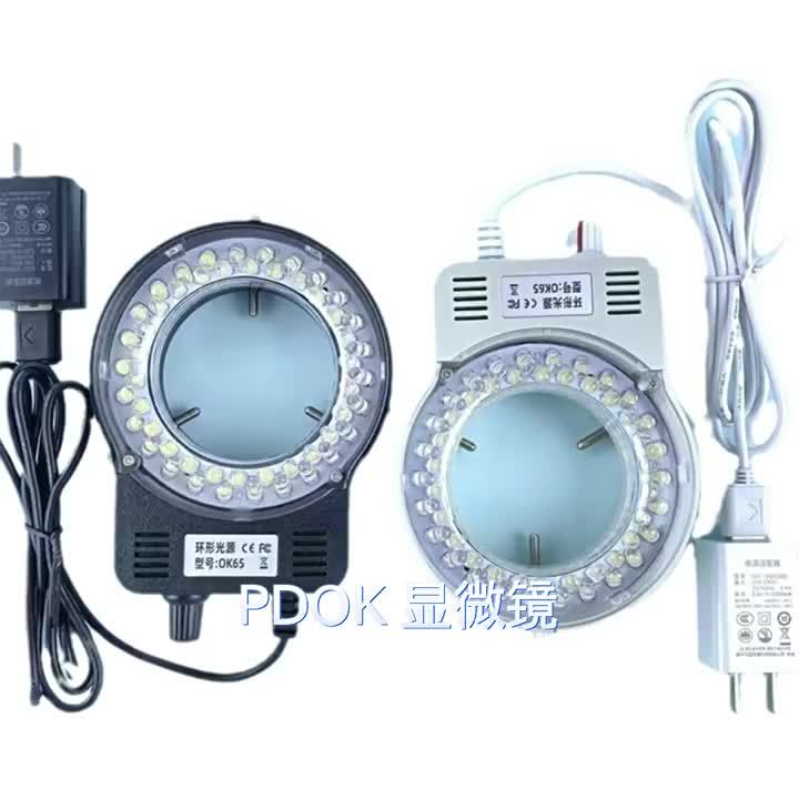 Stereo Microscope LED Light Source USBOK65LED Ring light CCD Industrial ...