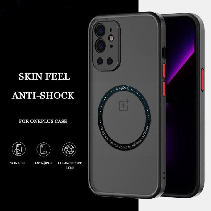 เคสโครงอ่อนแม่เหล็กสุดหรูสำหรับเคส Magsafe สำหรับ OnePlus 10 9 Pro 11 ...