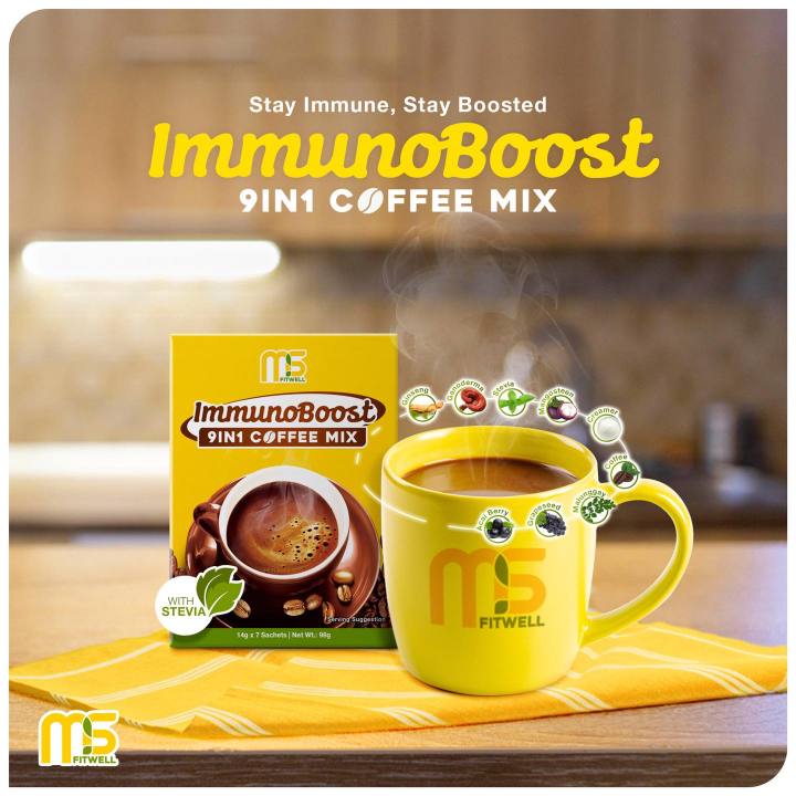 MS Immuno Boost 9 in 1 Coffee Mix | Lazada PH