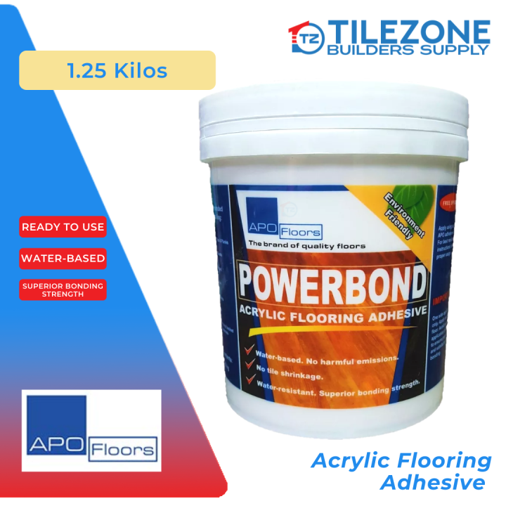 APO Powerbond Acrylic Adhesive (1.25kg) with Spreader - Easy ...