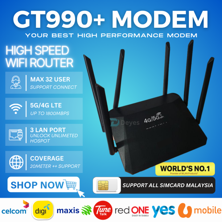 5G/4G LTE Modified Router Modem GT990+ hotspot unlimited for Malaysia ... 5G/4G LTE Modified Router Modem GT990+ hotspot unlimited for Malaysia ...