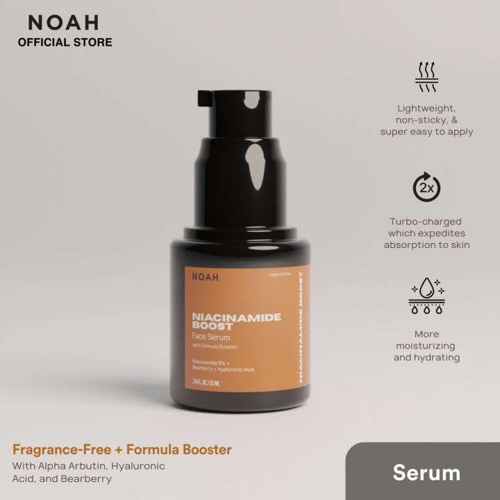 Noah Niacinamide Boost Face Serum 15mL/22mL | Lazada PH