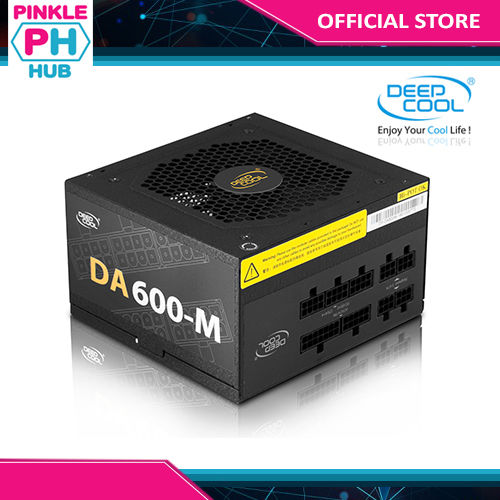 PinkleHub | DEEPCOOL DA600-M 600W FULLY MODULAR 80 PLUS BRONZE PSU (DP ...