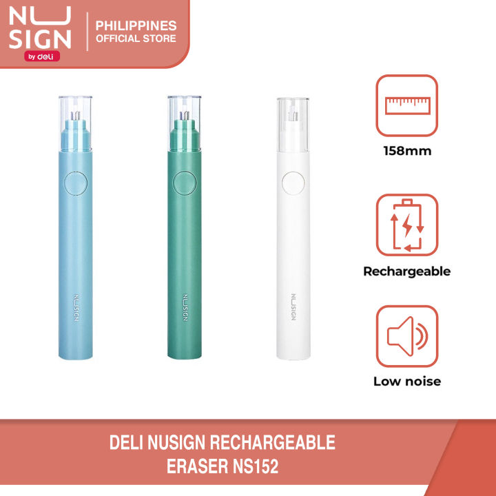 NuSign NS152 Rechargeable Electric Eraser 1PC | Lazada PH