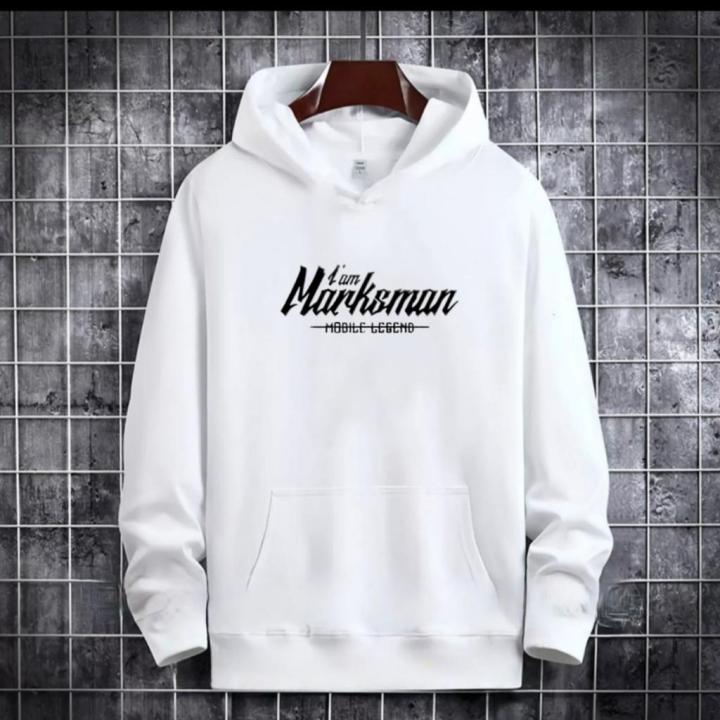 RENZO - SWEATER HOODIE I AM MARKSMAN MOBILE LEGEND / HOODIE MURAH ...