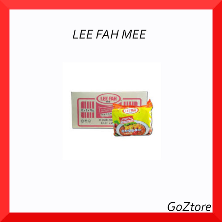Lee Fah Mee Jawa Curry Carton (12 x 5 x 70g) | Lazada