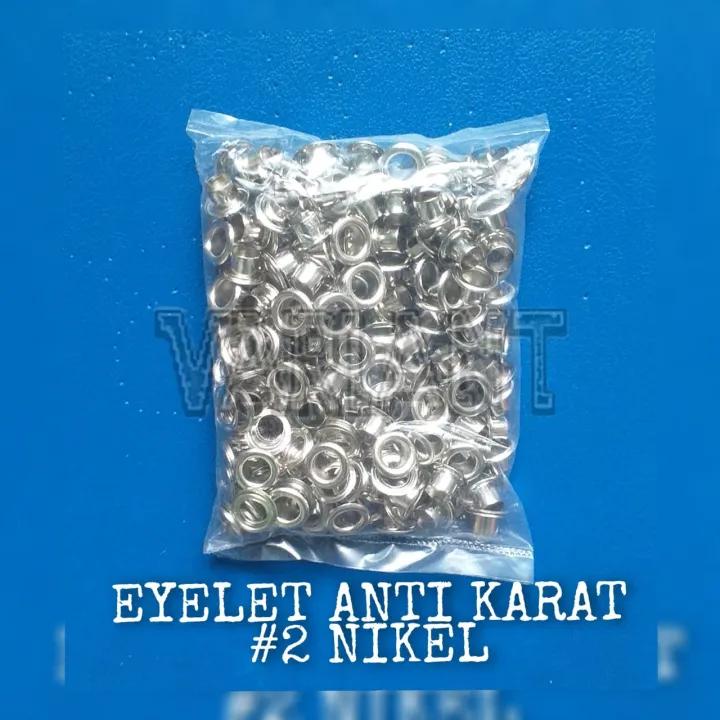 MATA ITIK MATA AYAM RING EYELET 4mm 5mm NIKEL KUNINGAN ANTI KARAT ...