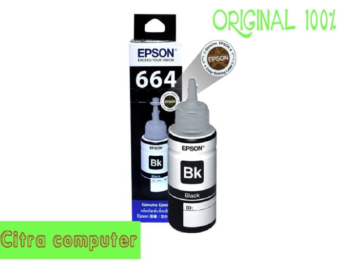 EPSON Tinta Original L100 L110 L120 L200 L210 L220 L300 L310 L350 L355 ...