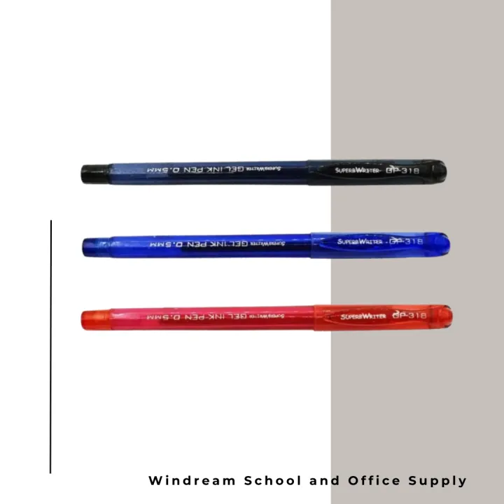 Superb Writer GP318 gel pen sign pen | Lazada PH