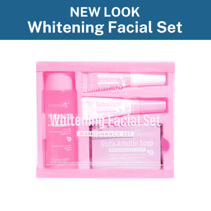 Brilliant Skin Whitening Maintenance Set for Brighter Smoother and ...