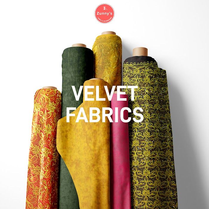 Velvet Embroidery and Velvet Plain Per Yard (TELA ONLY) | Lazada PH