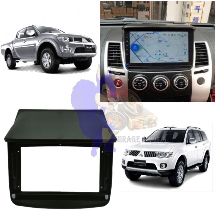 Frame Head Unit Android Triton - Pajero Sport 2008 - 2014 Non Mid 9 ...