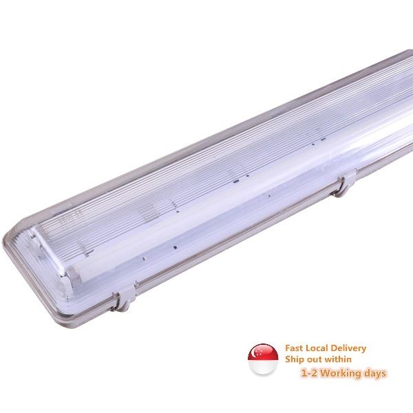 Weatherproof IP65 LED Lighting Fixture with LED Tube | Lazada Singapore