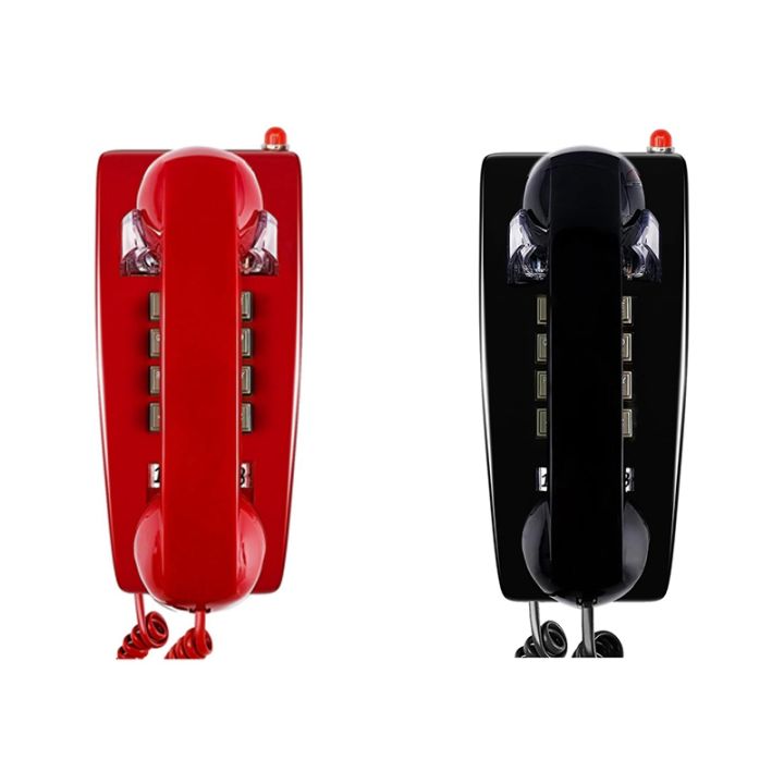 Classic Wall Phones for Landline with Mechanical Ringing, Single Line ...