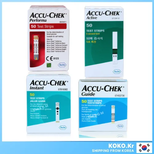 Accu-Chek Test strips Active / Instant / Performa / Guide / Softclix ...