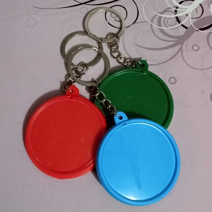 Bahan Gantungan Kunci Ganci Ukuran 4,5 cm Kosongan Insert Paper ...