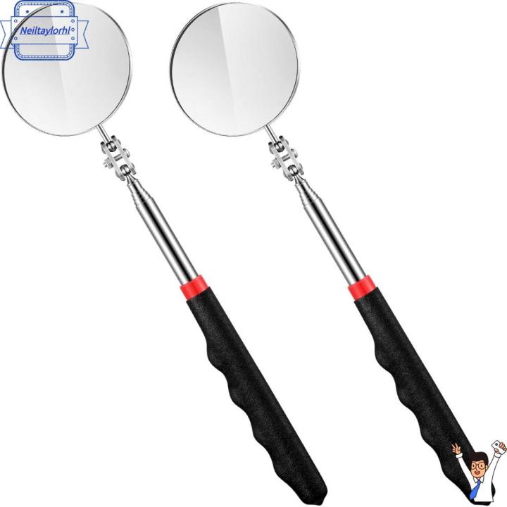 NEILTAYLORHL 73cm Telescoping Inspection Mirror Inspection Mirror ...