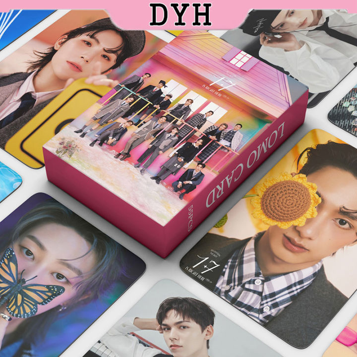 55pcs/box Seventeen Photocards 17 IS RIGHT HERE Album KPOP LOMO Card ...