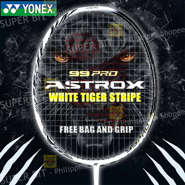 YONEX ASTROX 99PRO/100ZZ White Tiger Badminton Racket Full Carbon Single 4U 28Lbs 83g Made In ...