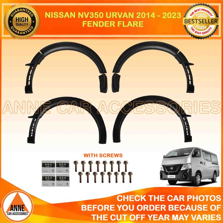 High Quality Car Fender Flares for Nissan NV350 Urvan 2014 2015 2016 ...