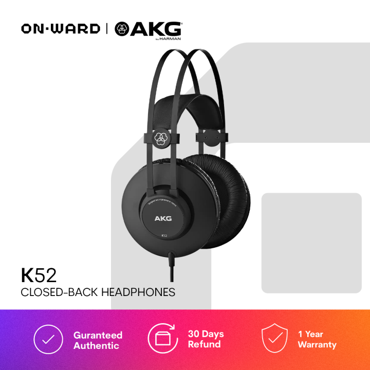 AKG PRO K52 Closed-back headphones | Lazada PH