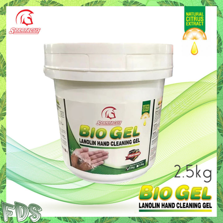 Spartacus (CG40) 2.5kg Bio-Gel Industrial Waterless Linolin Hand ...