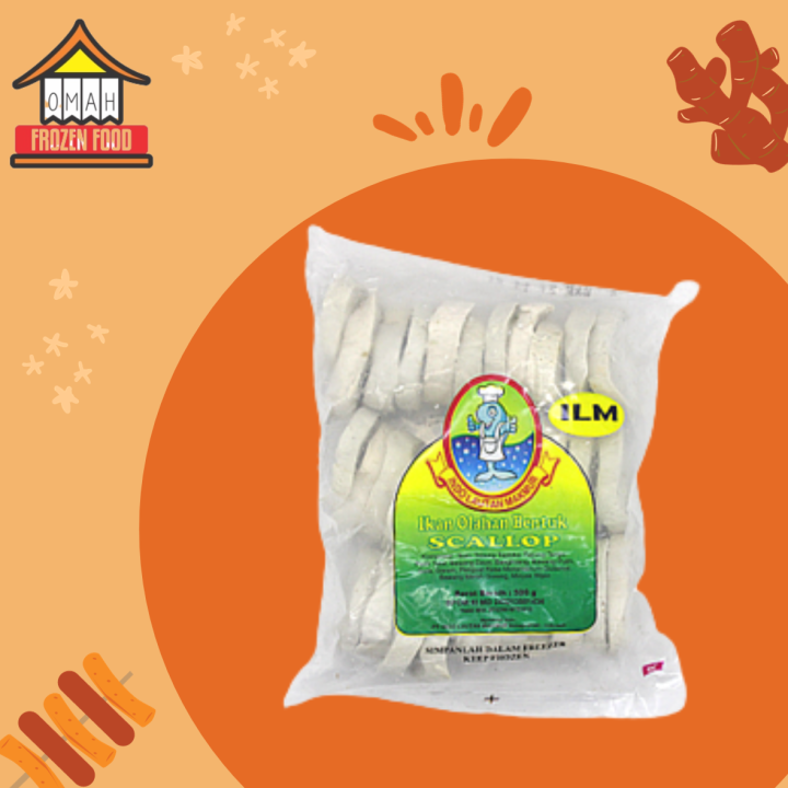 ILM Olahan Ikan Scallop 500gr | Lazada Indonesia