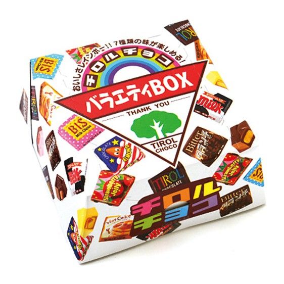 Tirol chocolate ทีโรล ช็อกโกแลตญี่ปุ่นหลากสีหลากรส 27 ชิ้น | Lazada.co.th