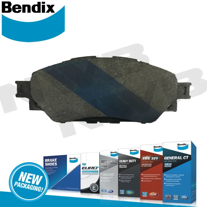 Bendix Brake Pads Front Set 4WD for Toyota Hi-Lux 2015-2024 (GUN122L ...