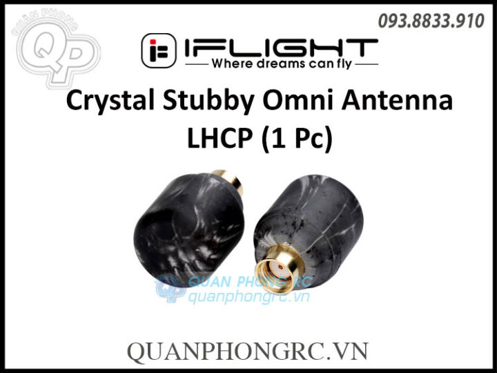 Anten iFlight Crystal Stubby Short Omni Antenna LHCP RP-SMA (1 Cái ...
