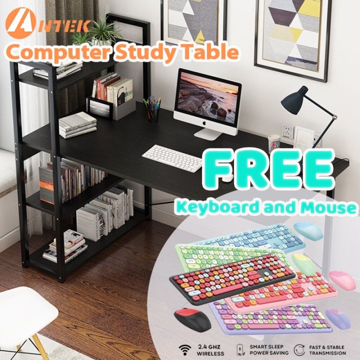 2024 Computer Study Gaming Table with Shelf 12060cm Table Get Free ...