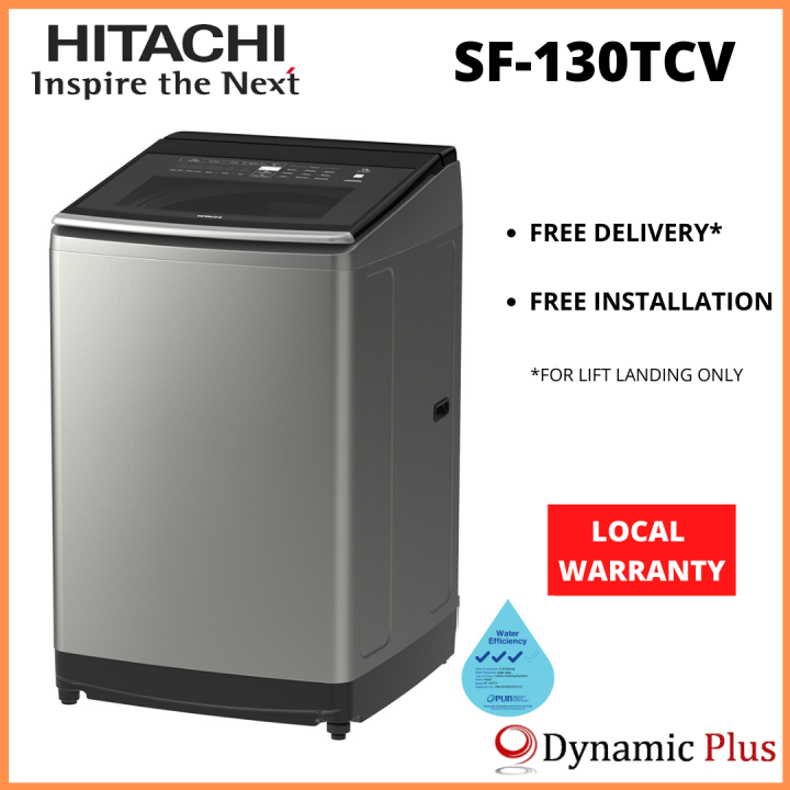 [BULKY] Hitachi SF-130TCV Top Load Washing Machine 13kg | Lazada Singapore