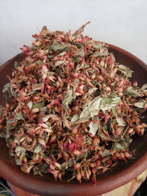 HERBAL BUNGA SIDOWAYAH/WOODFORDIA FLORIBUNDA KERING TERMURAH- 500 GRAM ...