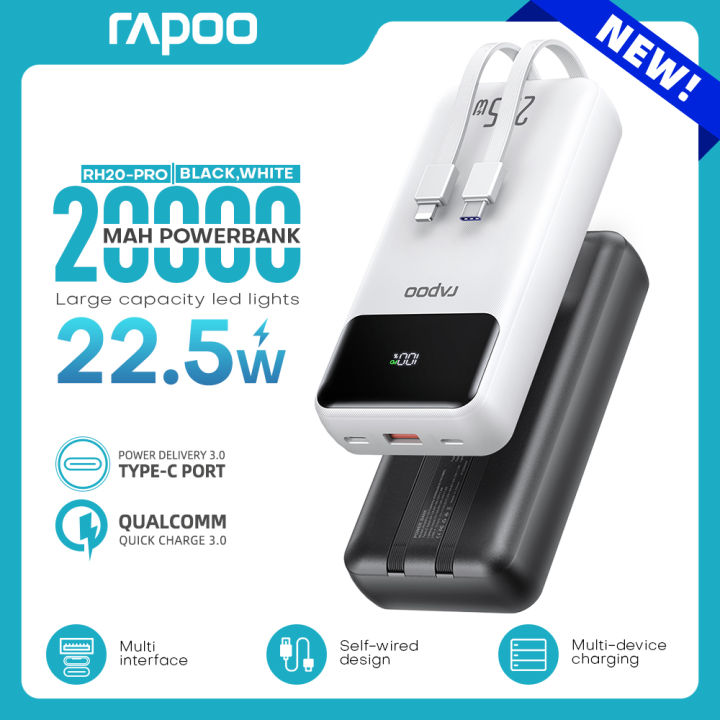 RH20pro 20000mAh Powerbank 22.5W Super Fast Charging Large Capacity ...