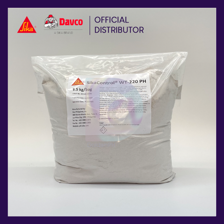 SikaControl® WT-220 PH (WATER RESISTING AND CRYSTALLINE WATERPROOFING ...
