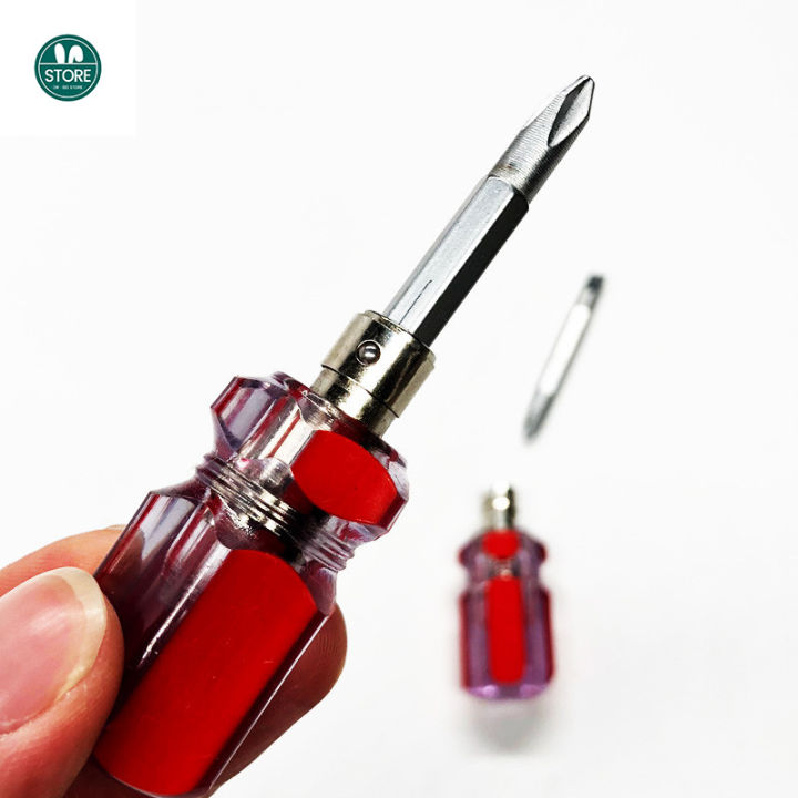 1Pcs Dual Purpose Slotted/Phillips Screwdriver Expansion Screwdriver ...