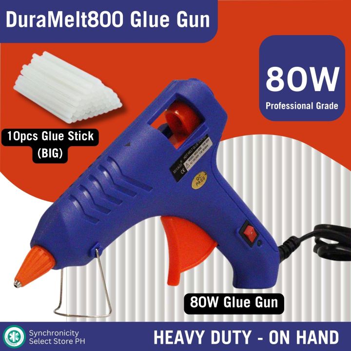 DuraMelt800 Heavy Duty Glue Gun 80W | Fast Heating for Strong Adhesion ...