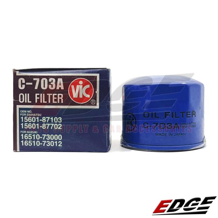 VIC C-703A Car Oil Filter for Suzuki Supercarry Daihatsu | Lazada PH