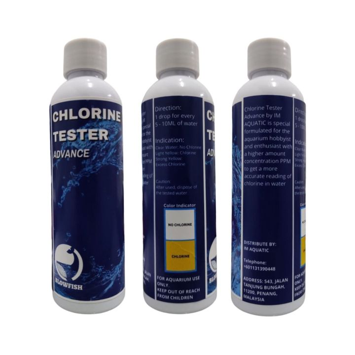 Chlorine Tester ADVANCE | 200ML | Lazada