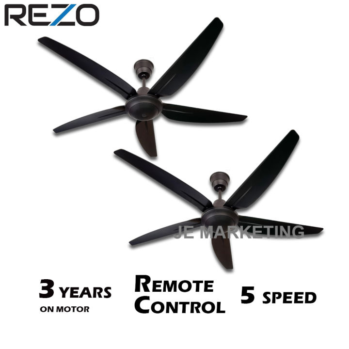 REZO 56" REMOTE CONTROL CEILING FAN VENTUS MY56 | Lazada