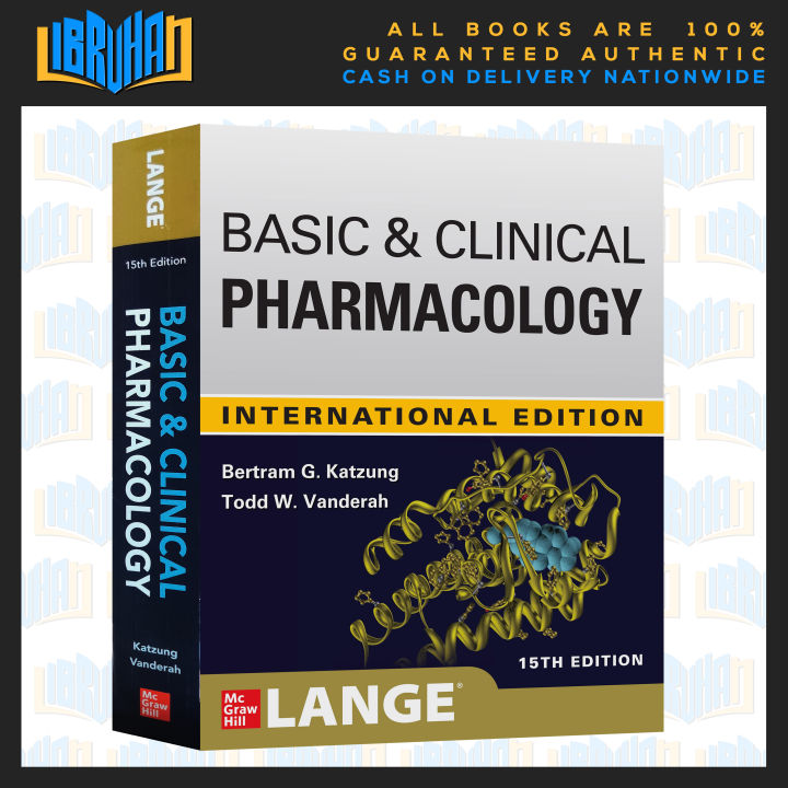 BASIC & CLINICAL PHARMACOLOGY 15TH International Edition - BERTRAM G. KATZUNG | TODD VANDERAH ...
