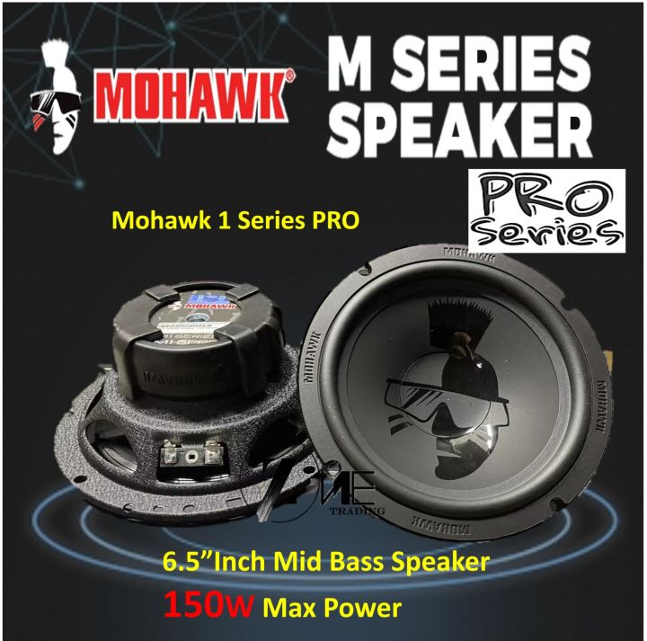 Mohawk M1 PRO Series V2 6.5"Inch Bass Mid Speaker 6.5"Inch Coaxial 2 Way Speaker (M1-6PROM1 625 ...