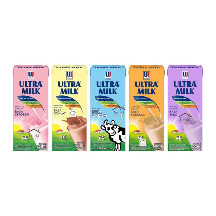 Susu Ultra UHT 200ml Berbagai Varian Pilih Rasa | Lazada Indonesia