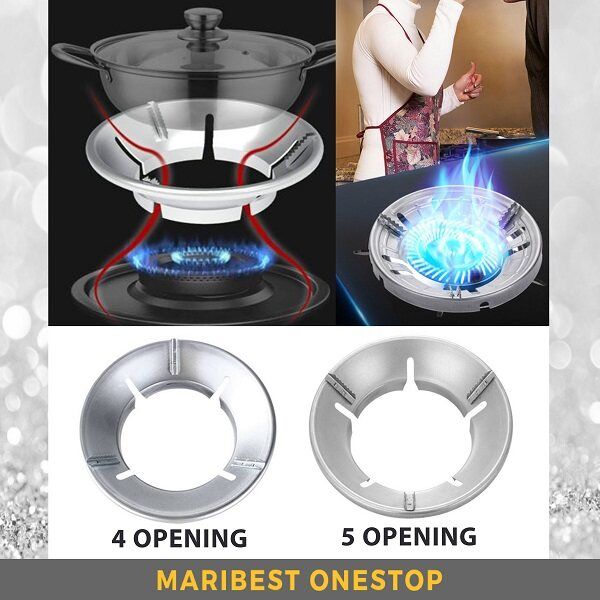 4 Opening / 5 Opening / 8 Opening Steel Kitchen Windproof Gas Stove ...