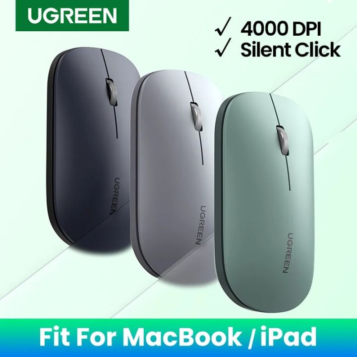 【Worth-Buy】 Wireless Mouse 4000 Dpi Silent Click Mice For Macbook Pro ...